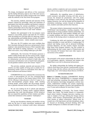 RSC - FX Trading And STEM - 02292012 | PDF