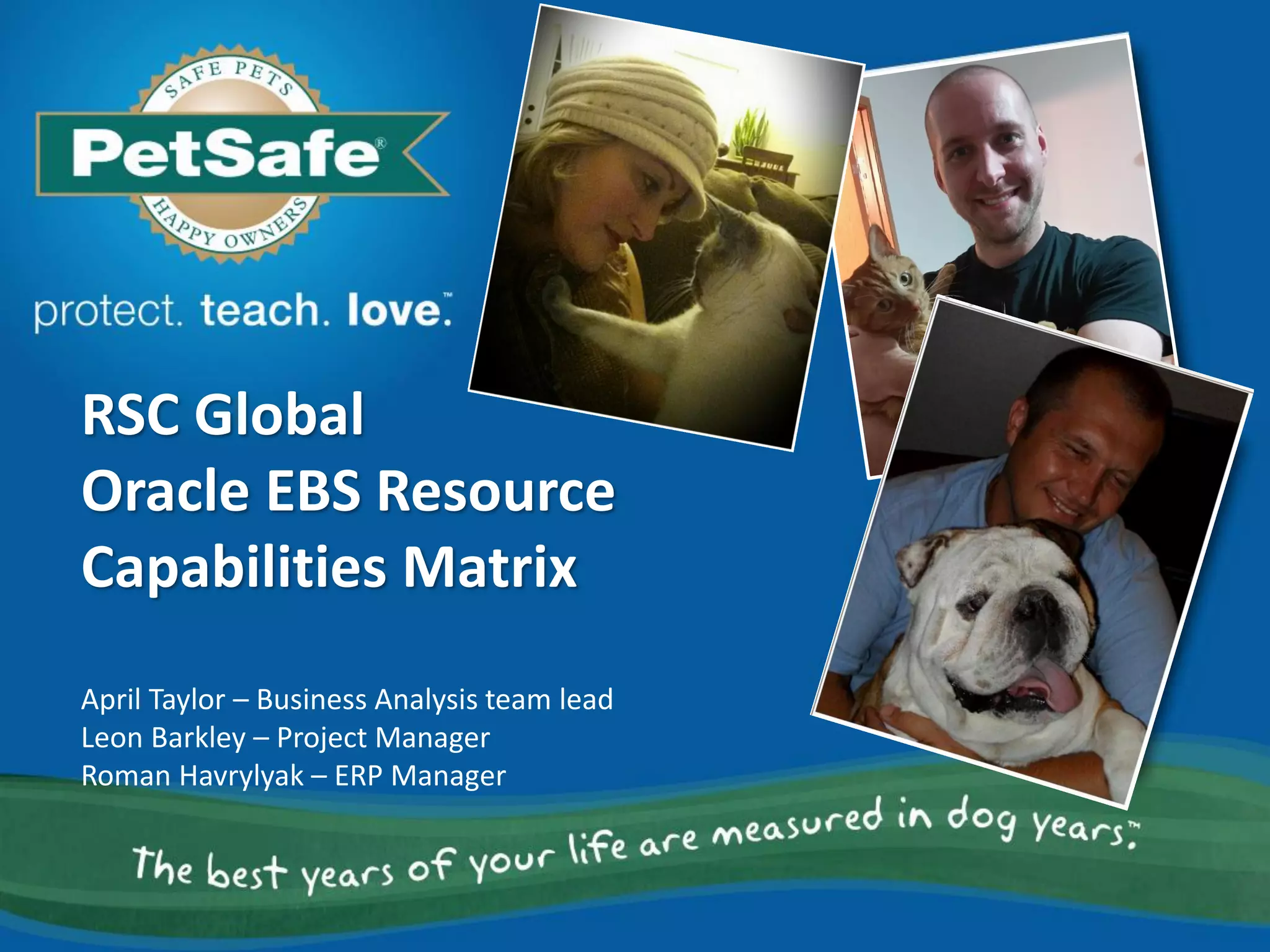 RSC Oracle ERP capabilities matrix | PDF