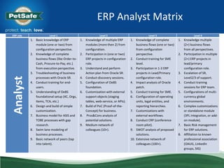 RSC Oracle ERP capabilities matrix | PDF