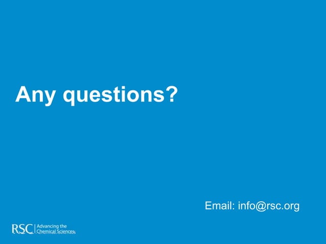 RSC membership presentation 2011 | PPTX