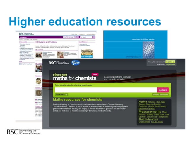 RSC membership presentation 2011 | PPTX