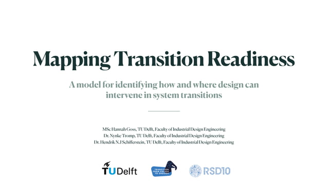 Mapping Transition Readiness | PPT