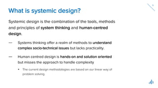 Towards a Systemic Design Toolkit | PDF