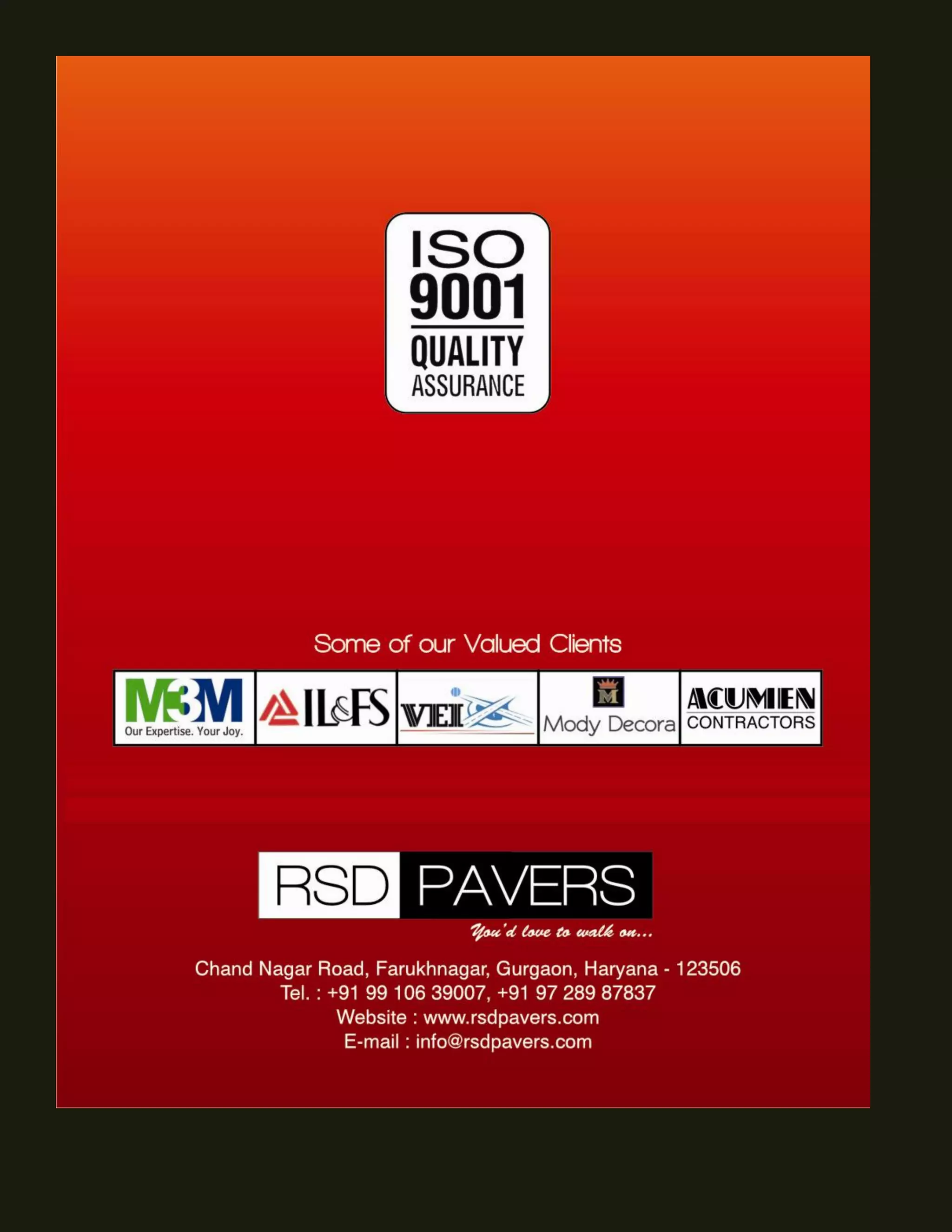 RSD Pavers Catalogue | PDF