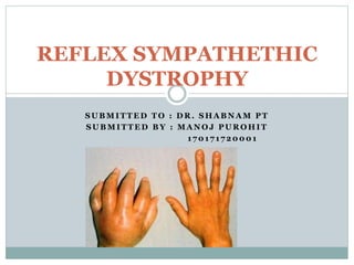 Rsd ortho | PPTX | Brain and Nervous System Disorders | Diseases and ...