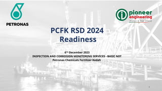 PCFK 2024 SHUTDOWN WORKPACK FOR INSPECTION | PPTX