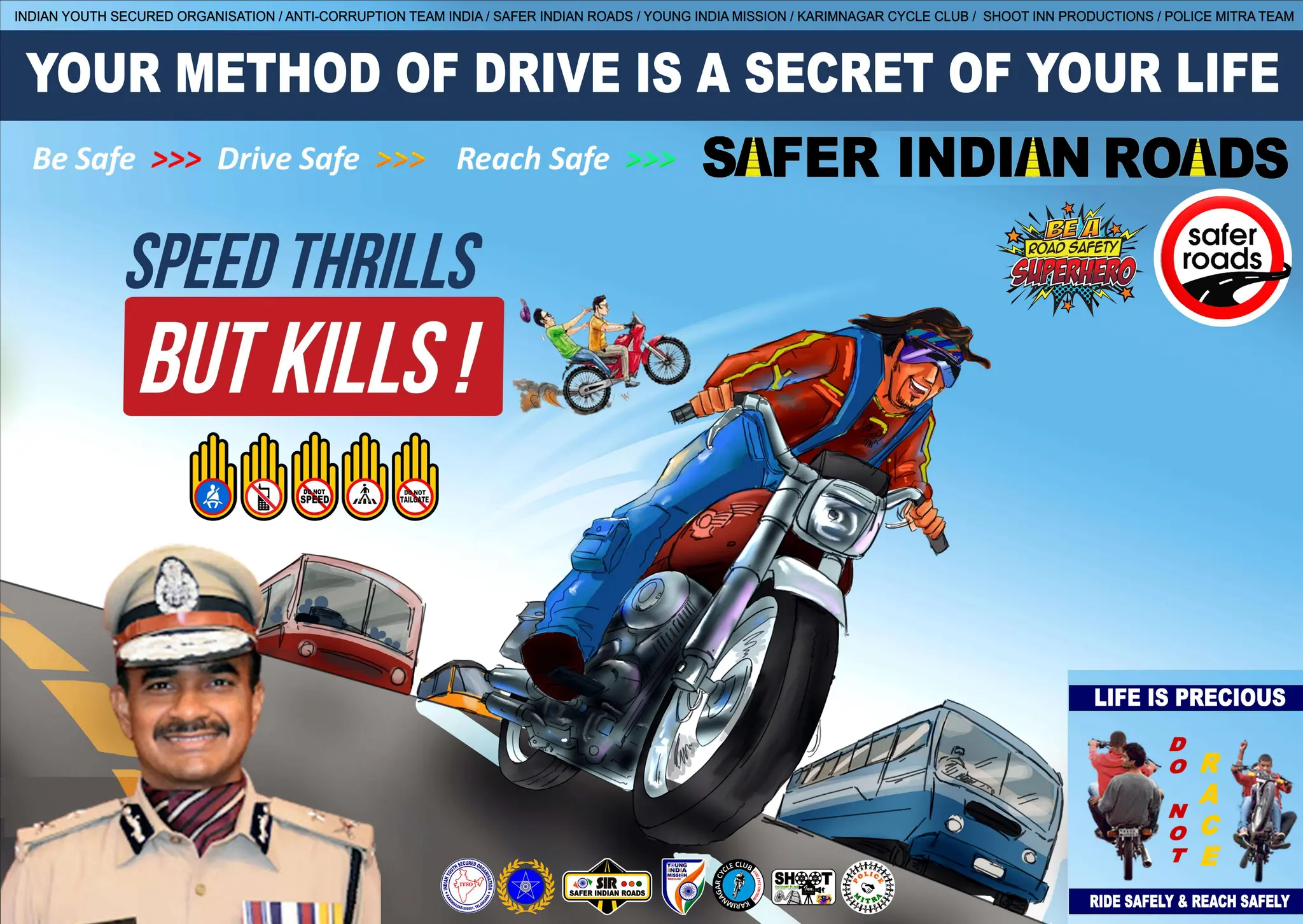 ROAD SAFETY EDUCATION POSTERS - SAFER INDIAN ROADS | PDF