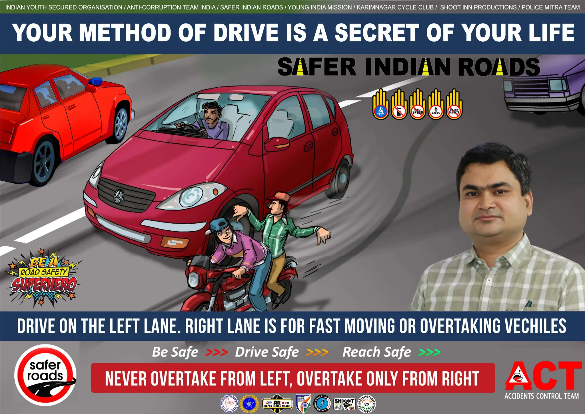 ROAD SAFETY EDUCATION POSTERS - SAFER INDIAN ROADS | PDF