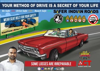 ROAD SAFETY EDUCATION POSTERS - SAFER INDIAN ROADS | PDF