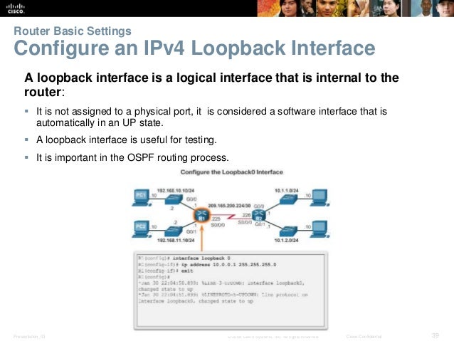 What is a characteristic of an ipv4 loopback interface on a cisco ios router? - volever