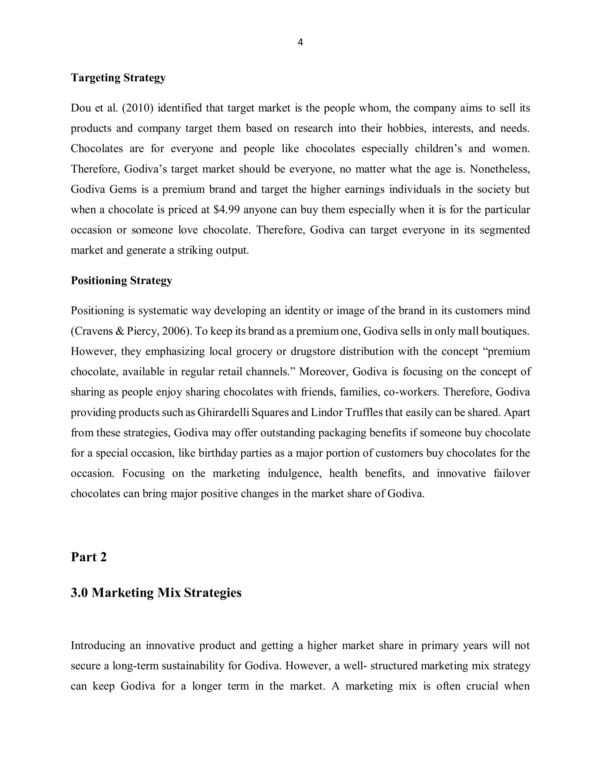 Rsearch on the making of godiva gems | PDF