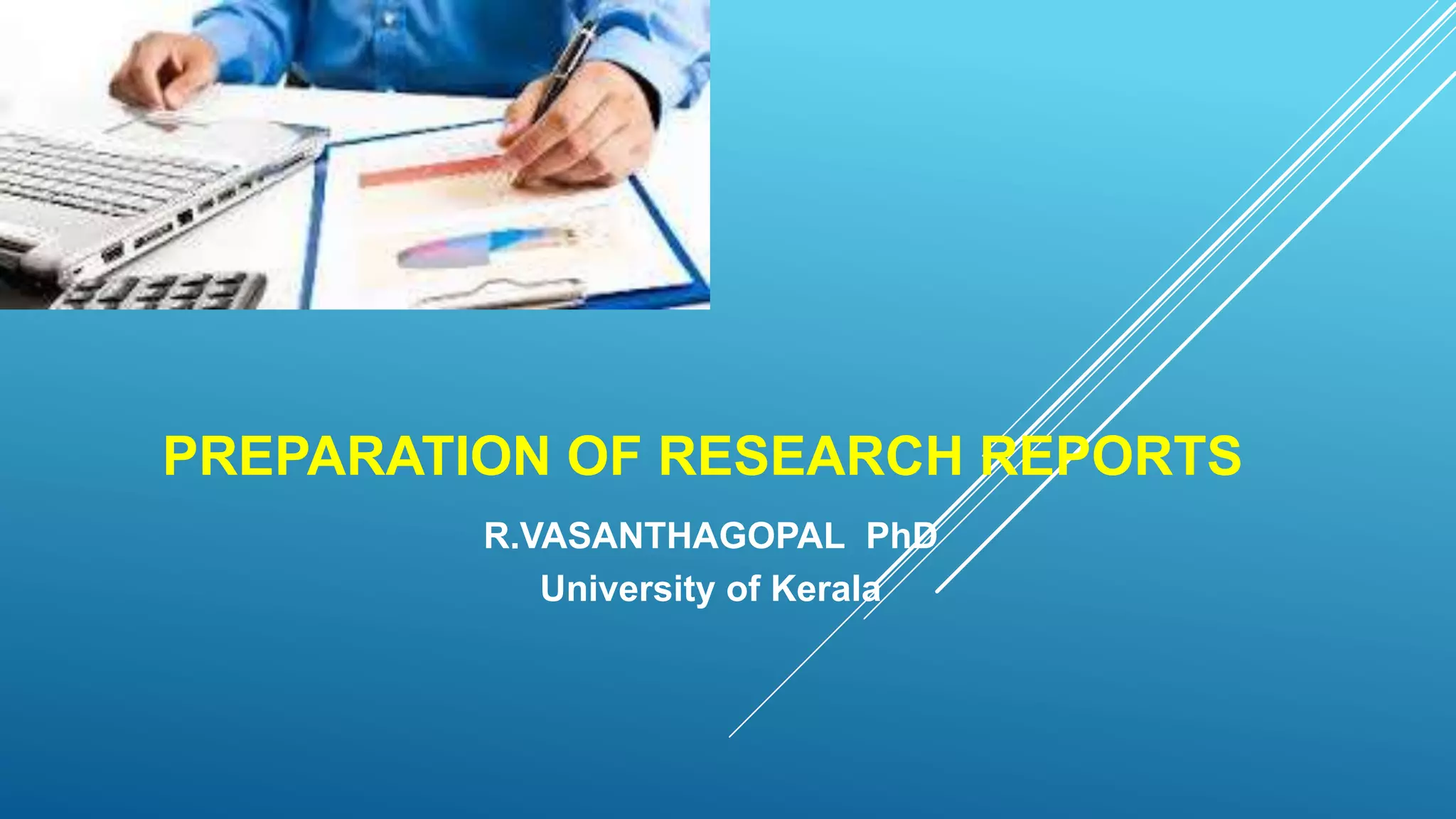 Preparation of Research Reports | PPT