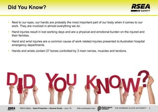 Getting a Grip on Hand Protection - Your Guide to the Right Glove | PDF