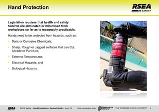 Getting a Grip on Hand Protection - Your Guide to the Right Glove | PDF