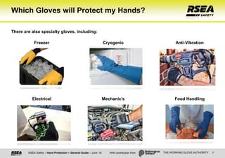 Getting a Grip on Hand Protection - Your Guide to the Right Glove | PDF
