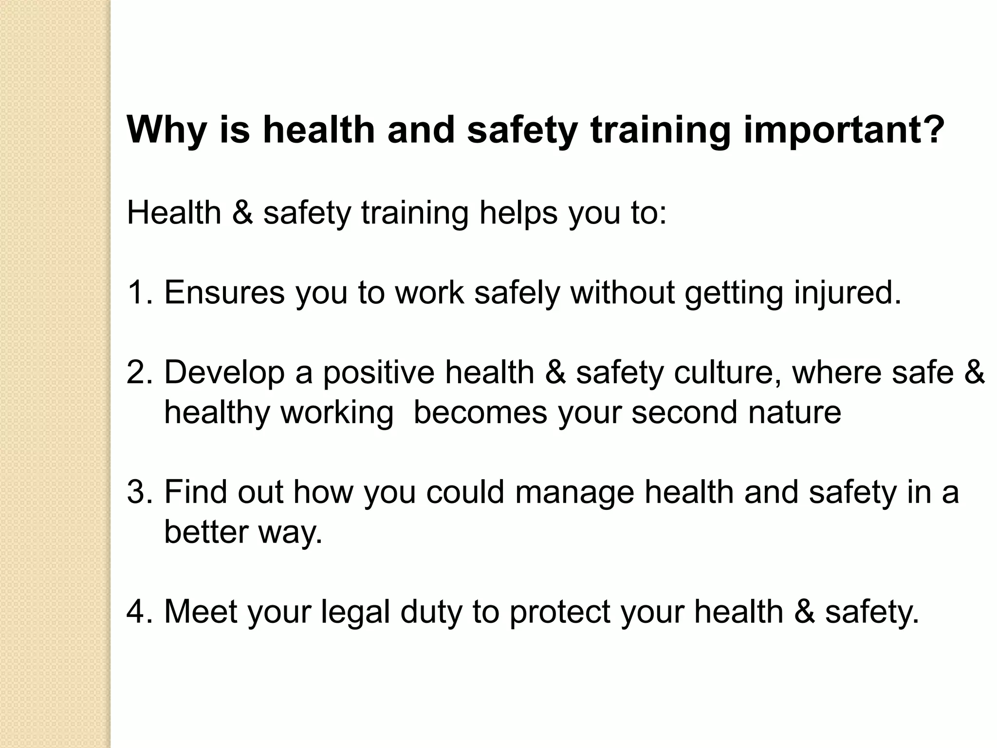 Rsec safety training | PPTX