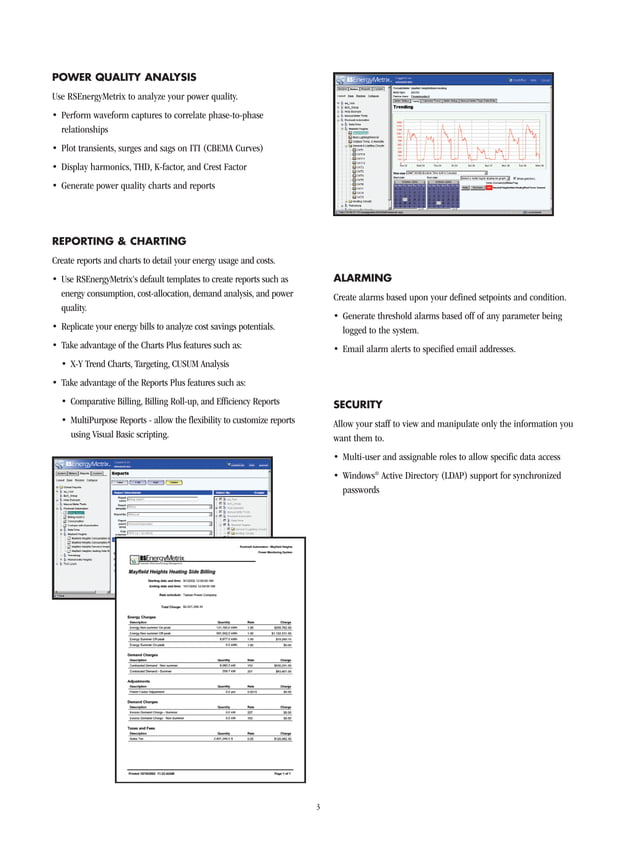 Rs Energy metrix product sheet | PDF
