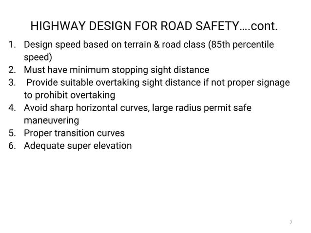 road safety engineering RSE unit -2.pdf