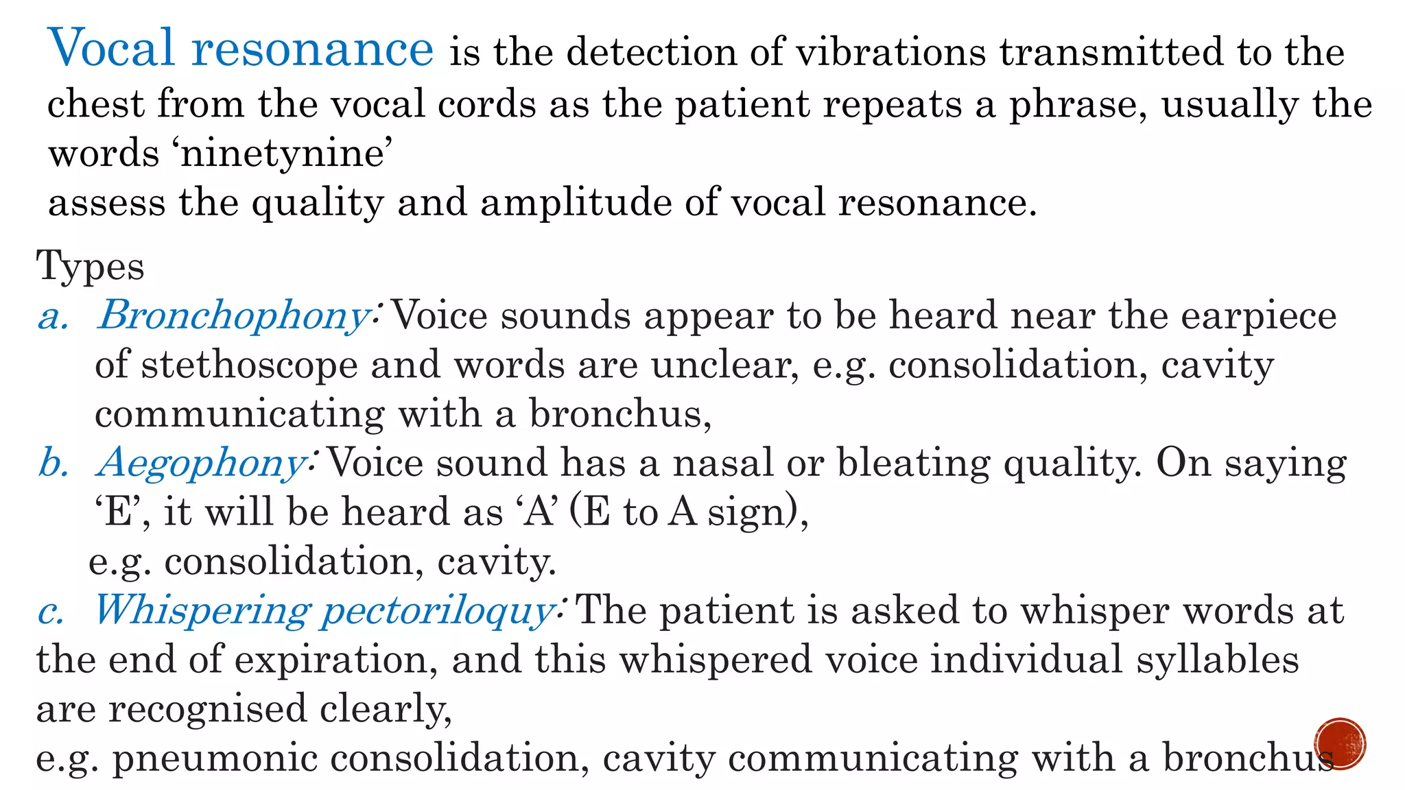 Clinical Examination of RS | PPTX