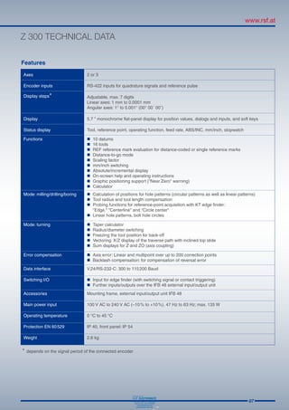 Rsf electronik digital_readouts_systems_catalog | PDF