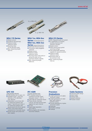 Rsf electronik digital_readouts_systems_catalog | PDF