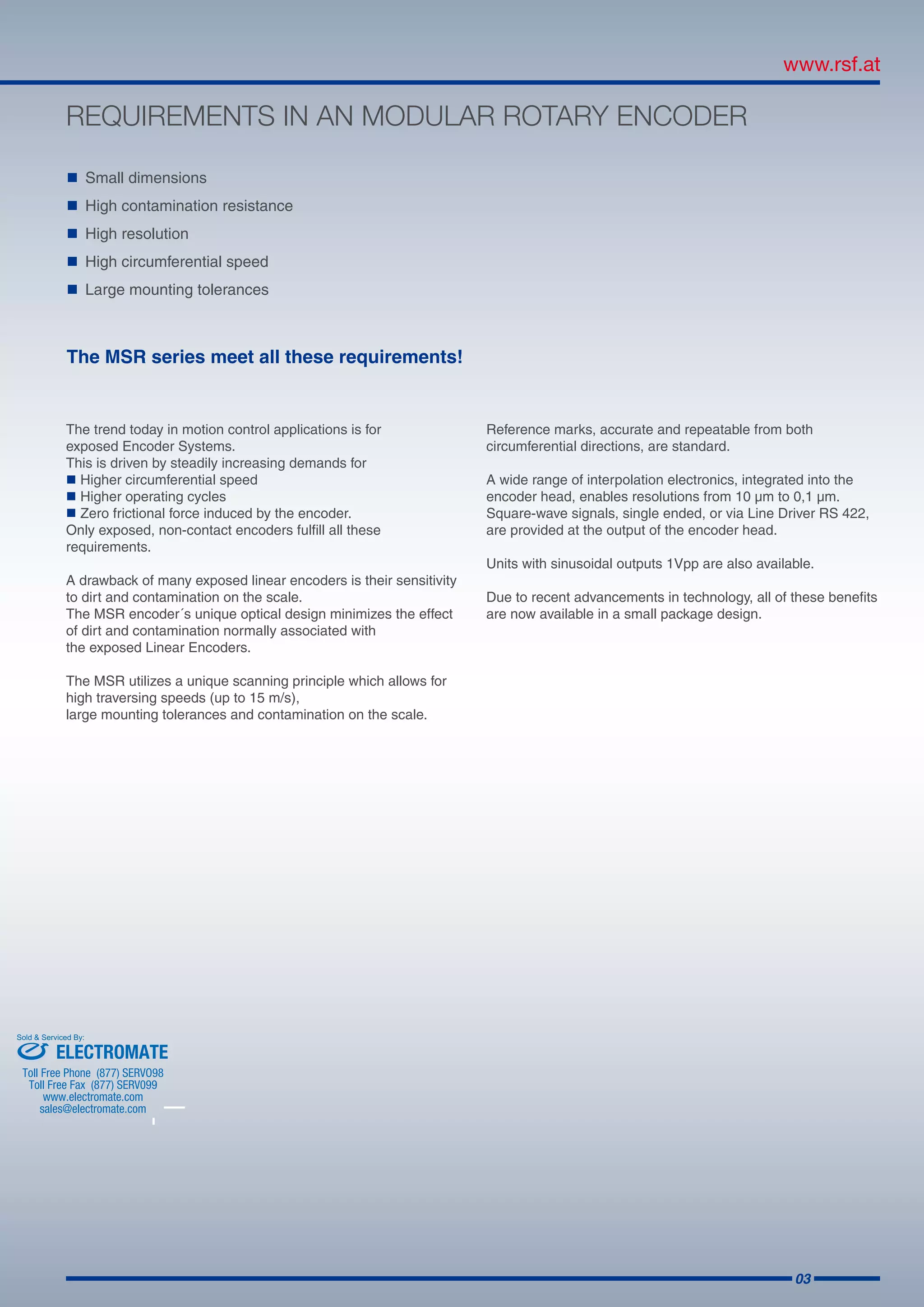 Rsf electronik msr20_msr4_catalog | PDF