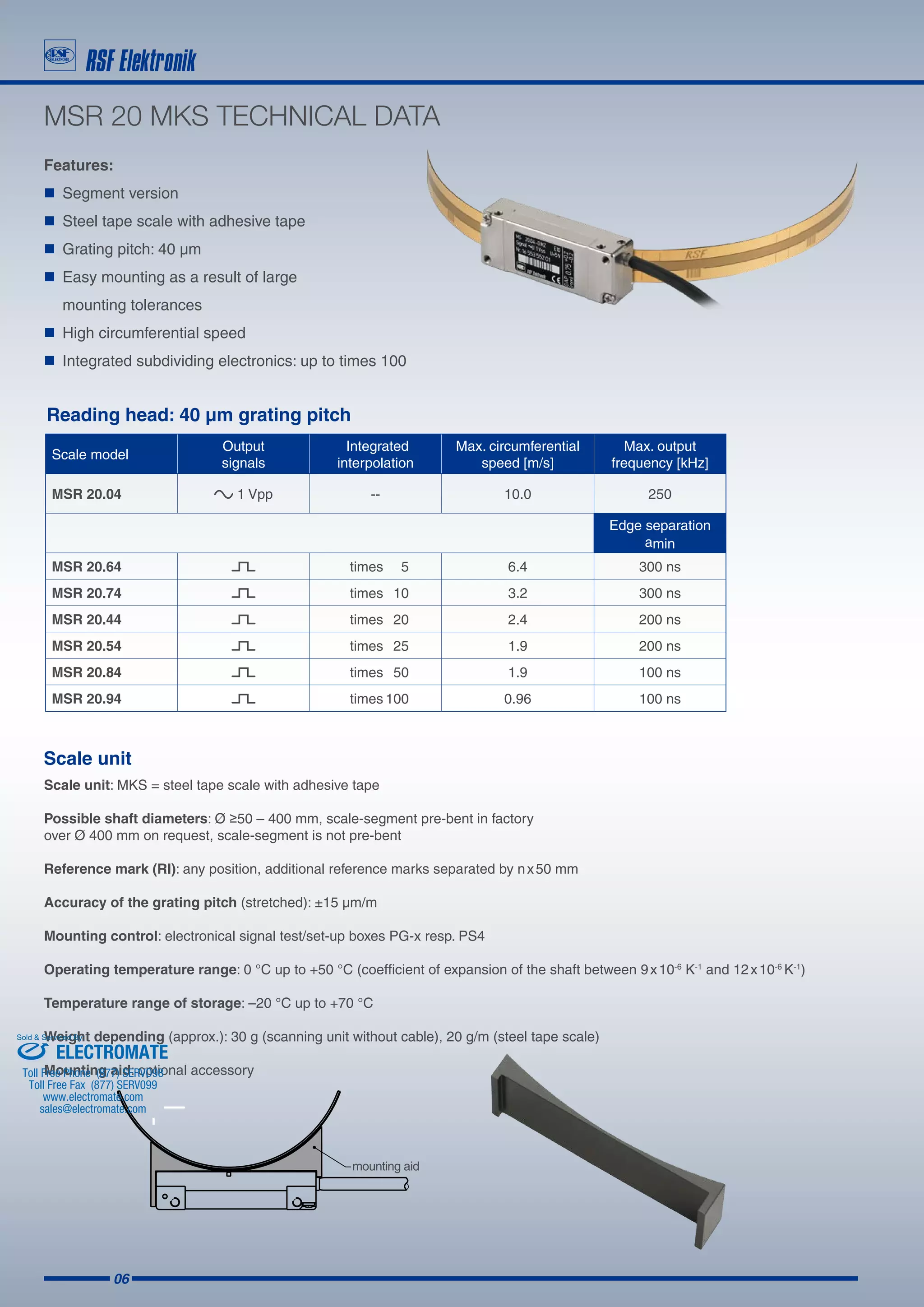Rsf electronik msr20_msr4_catalog | PDF
