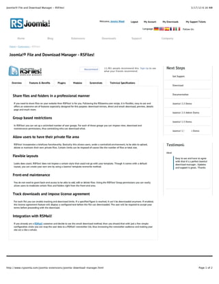 Rs files + download manager | PDF