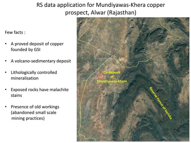 Remote Sensing For Mineral Exploration Pdf Geography Science