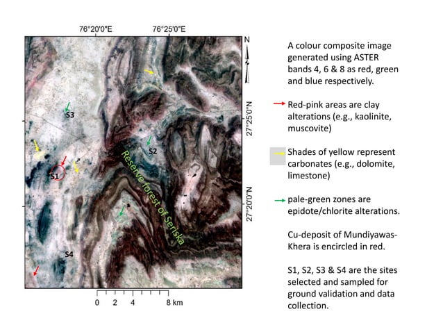 Remote Sensing For Mineral Exploration Pdf Geography Science