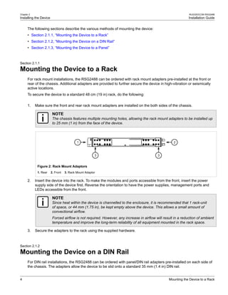 Rsg2488 installationguide | PDF