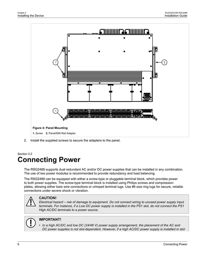 Rsg2488 installationguide | PDF