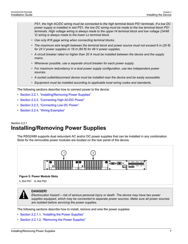Rsg2488 installationguide | PDF