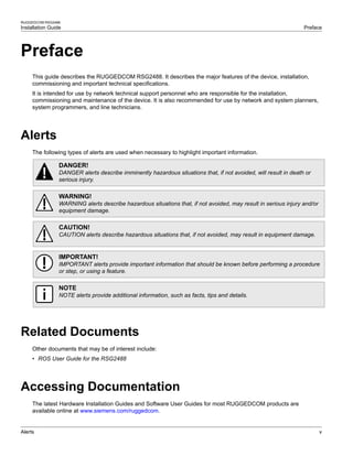Rsg2488 installationguide | PDF