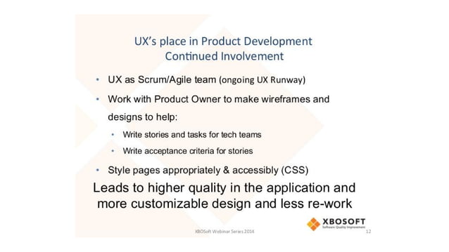 Scaling Agile Integrating Lean Ux Into Agile Delivery Models Ppt