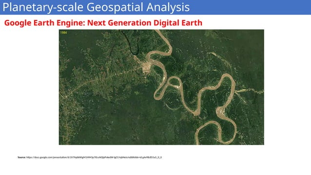 Remote Sensing Big Data Analytics with GIS | PPTX