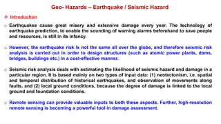 gis in natural disaster management geo hazards | PDF