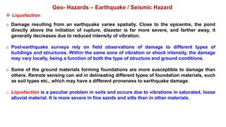 gis in natural disaster management geo hazards | PDF