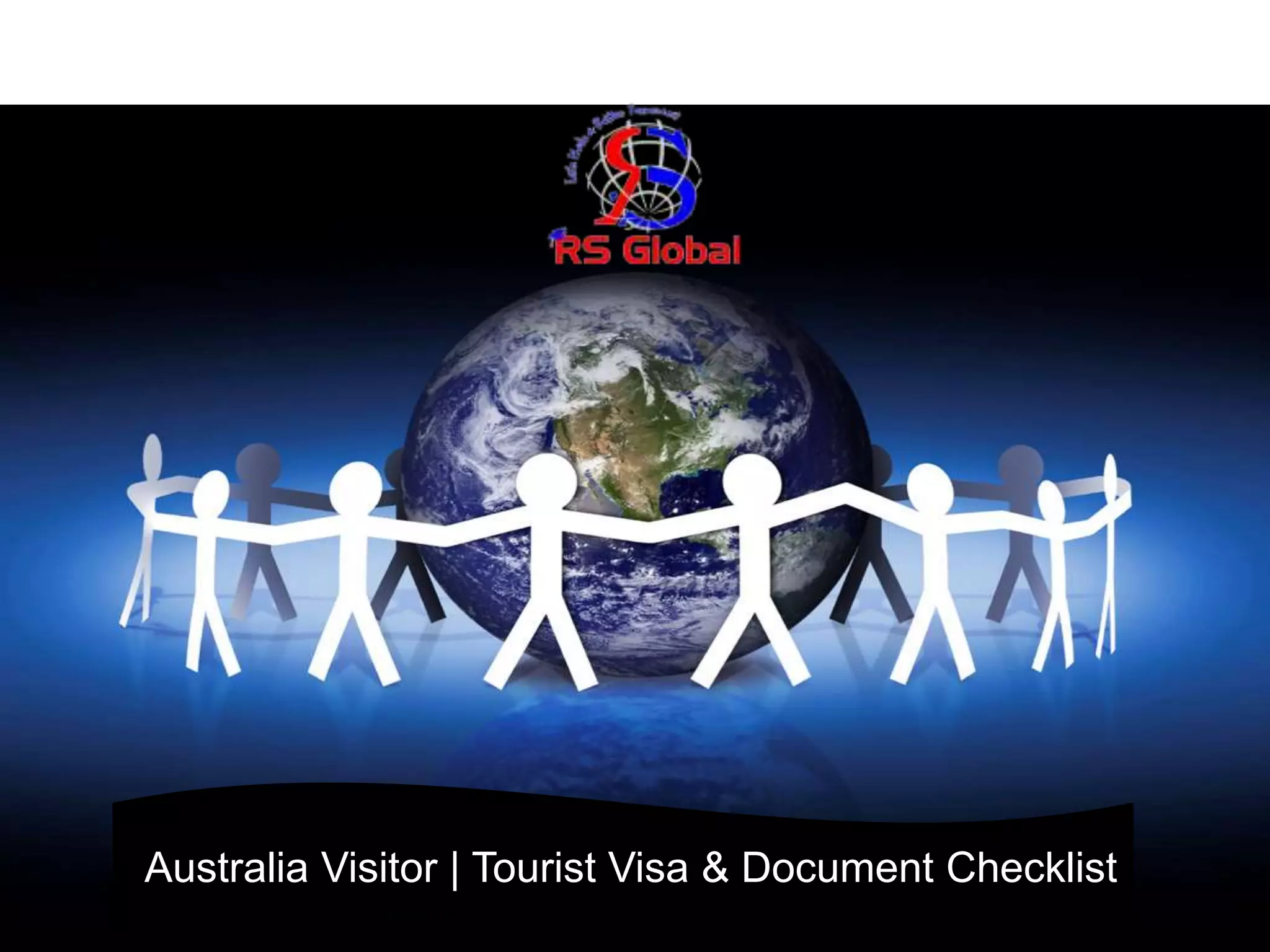Australia Visitor | Tourist Visa & Document Checklist | PPT