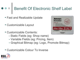 Electronic Shelf Labels | PPS