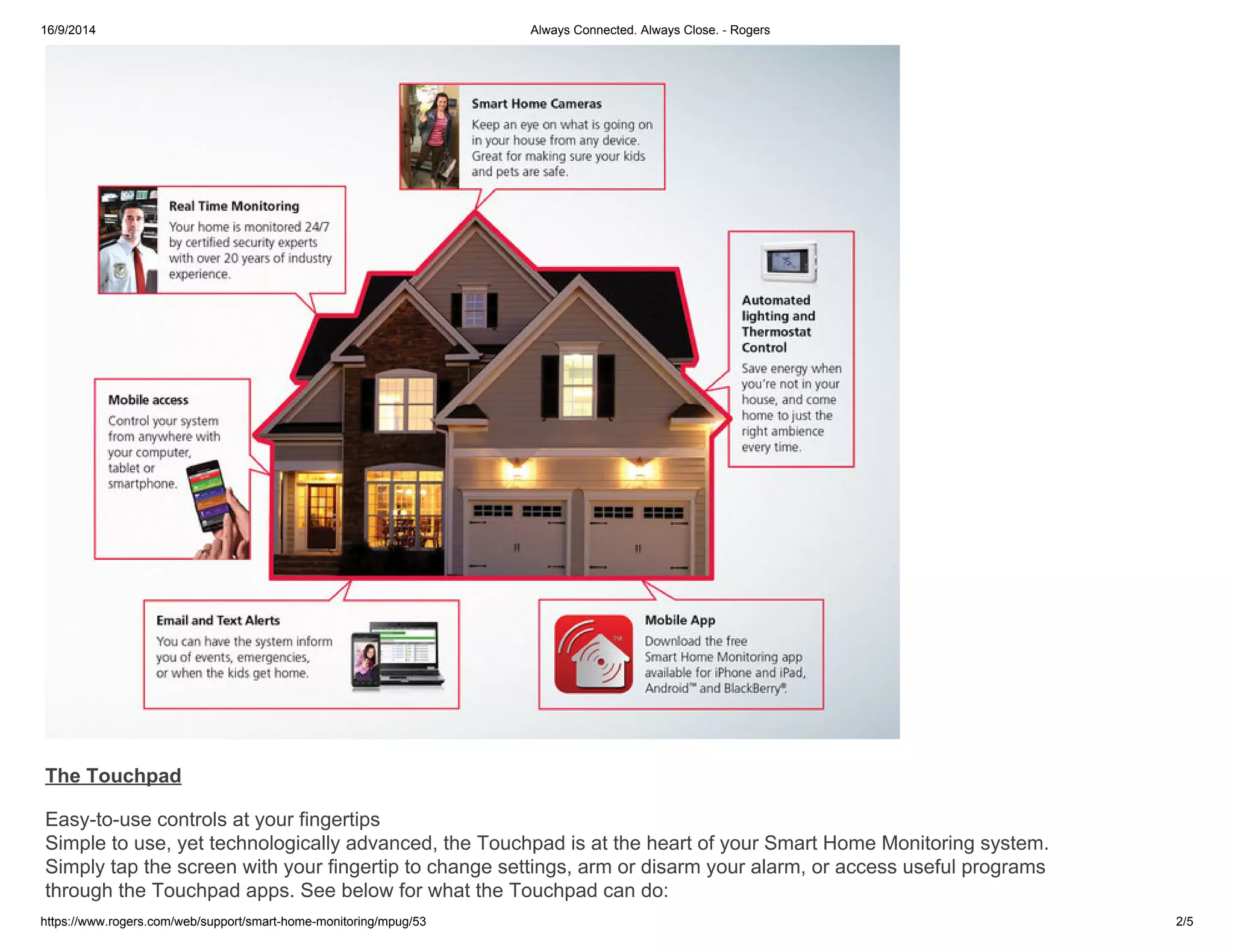 Rogers Smart Monitoring | PDF