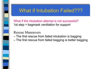 Rapid sequence intubation | PPT