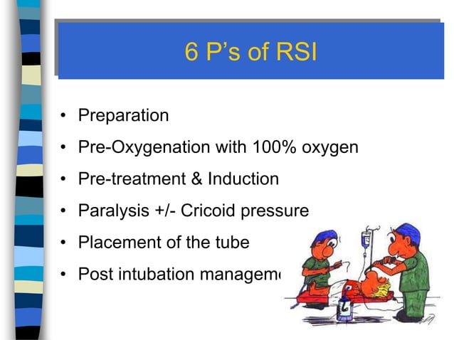 Rapid sequence intubation | PPT