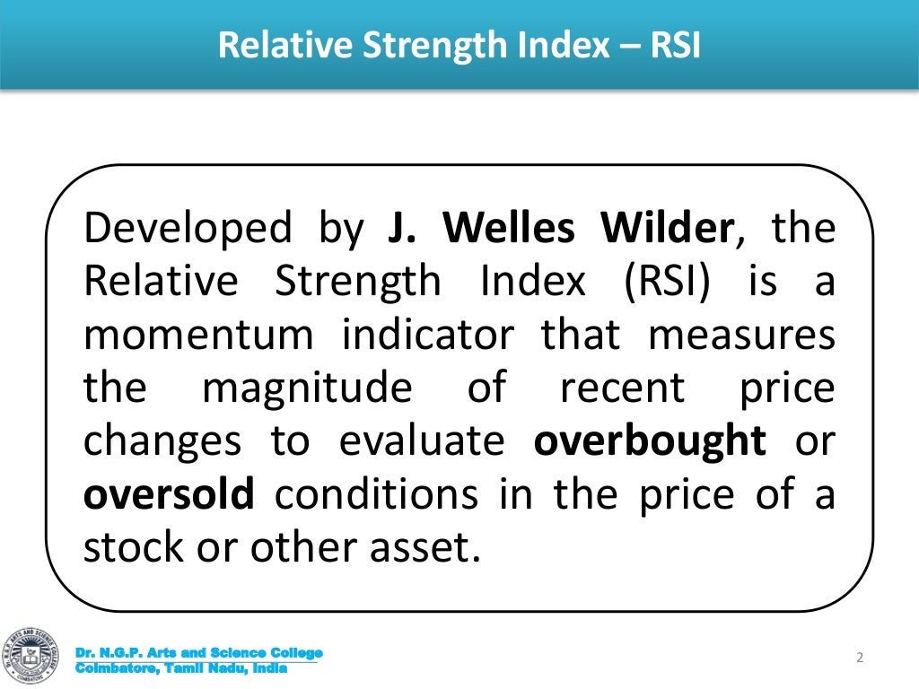 Relative Strength Index