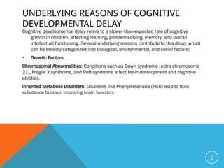 Research skills power point cognitive developmental delay | PPTX