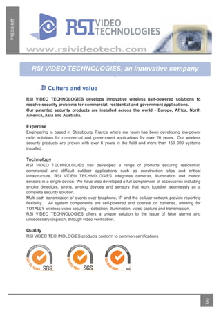 Rsi video-technologies press-kit1235549846 | PDF