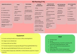 RSI preperation | DOCX