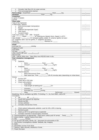 Rsi check list v4 | DOC | Ear, Nose and Throat Conditions | Diseases ...