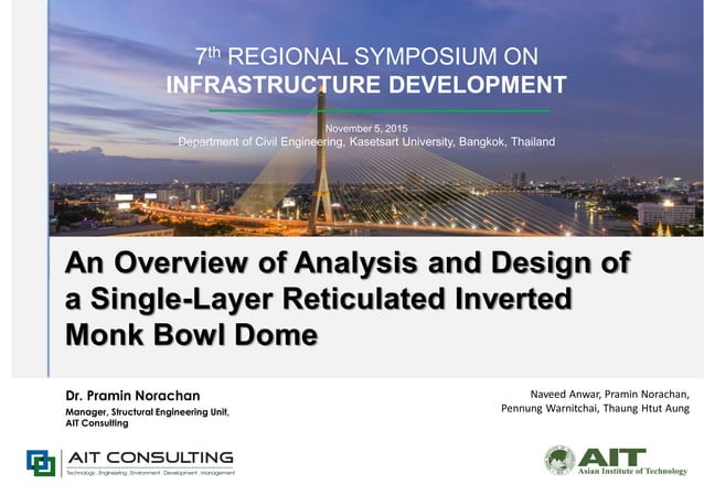 An Overview of Analysis and Design of a Single-Layer Reticulated ...