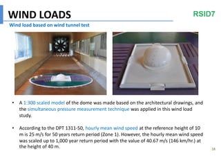 An Overview of Analysis and Design of a Single-Layer Reticulated Inverted Monk Bowl Dome | PDF